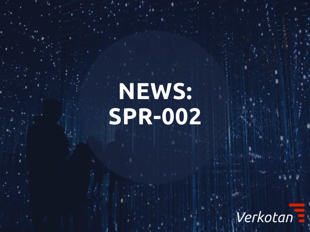 NEWS: SPR-002 - Verkotan